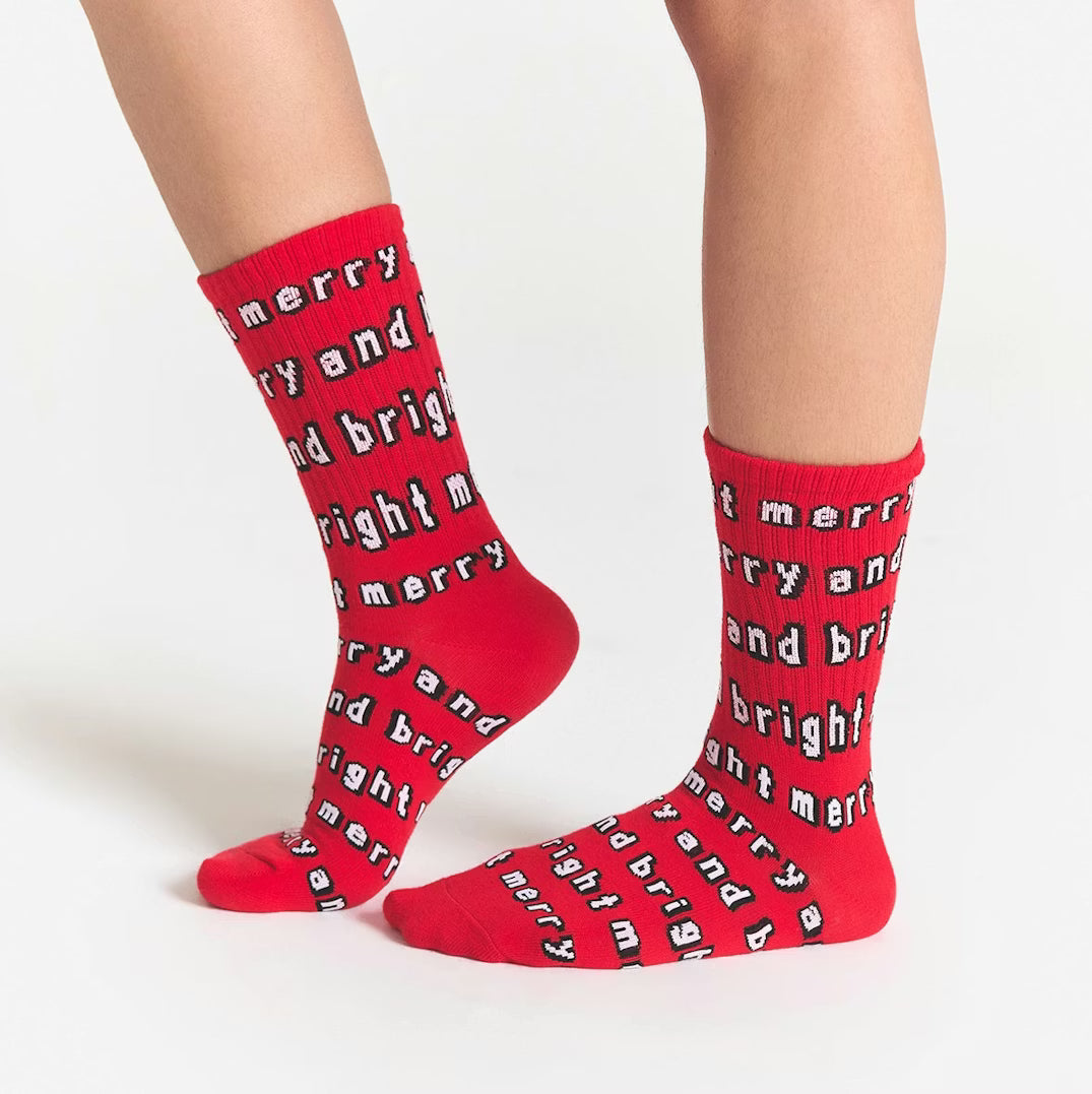 CACTUS PLANT FLEA MARKET X SKIMS RIBBED CREW SOCK 2-PACK | LIGHT HEATH ...